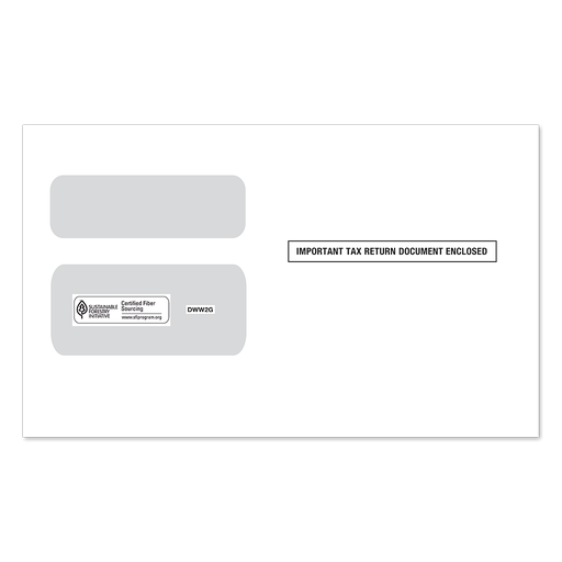 Tax Form Envelopes
